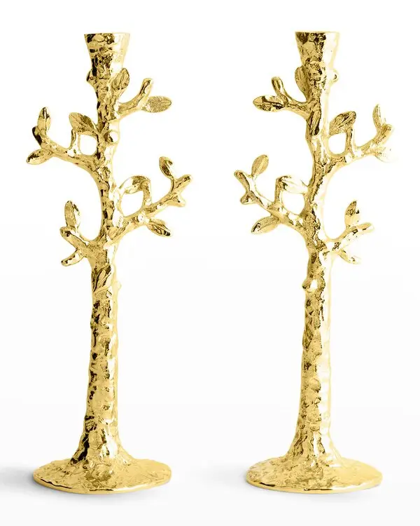 Michael Aram Tree Of Life Candle Holders, Set Of 2