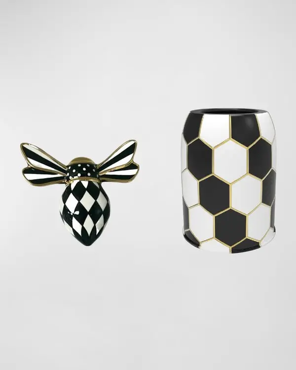 MACKENZIE-CHILDS Queen Bee Hostess Set
