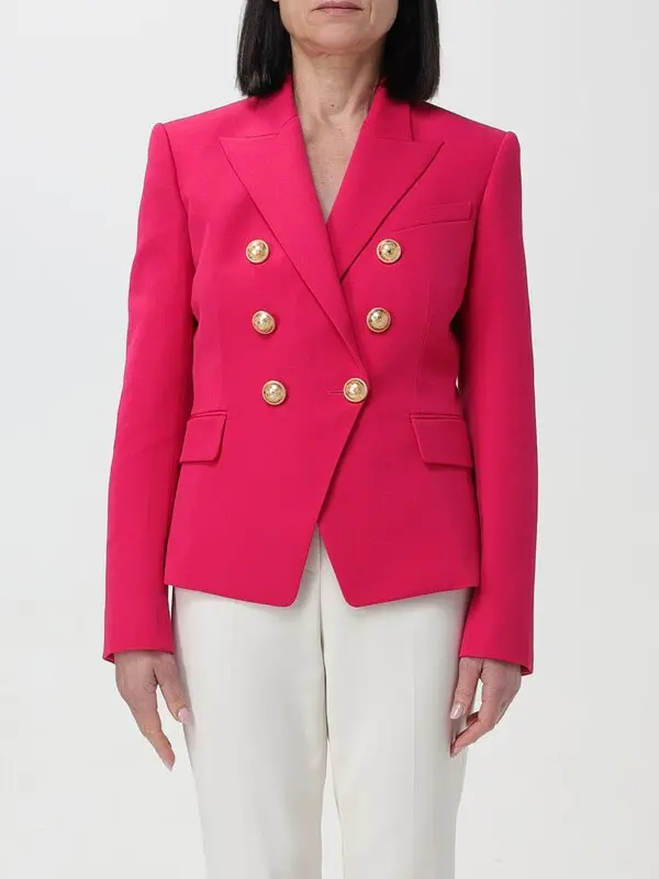 Balmain Classic Blazer - Fuchsia