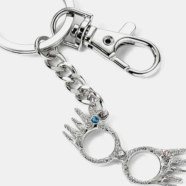 HARRY POTTER Glasses Luna Lovegood Keychain - Grey | Editorialist