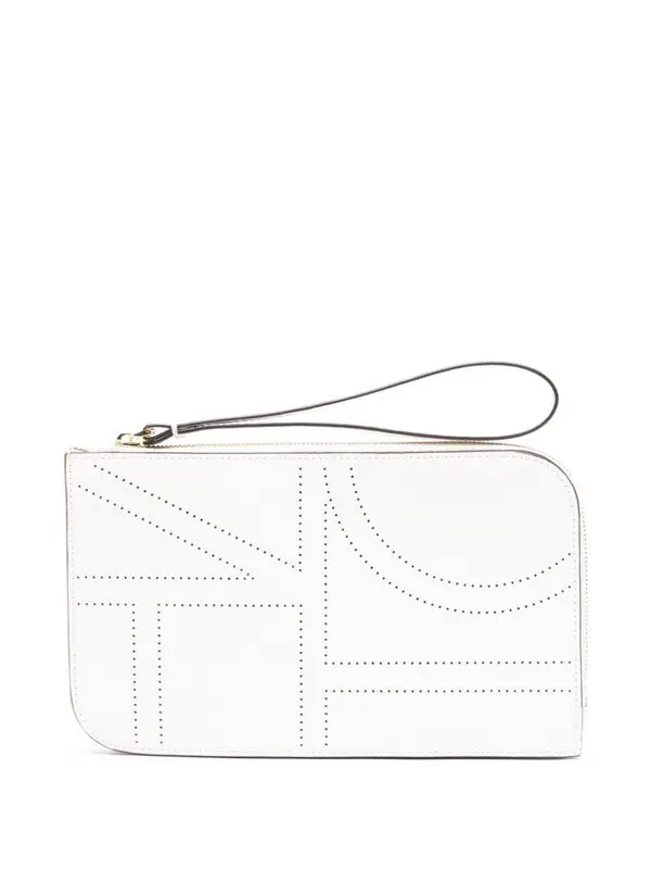TOTÊME Perforated Zipped Clutch