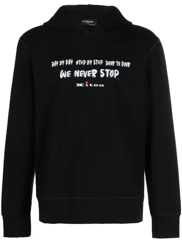Kiton Cotton Hoodie
