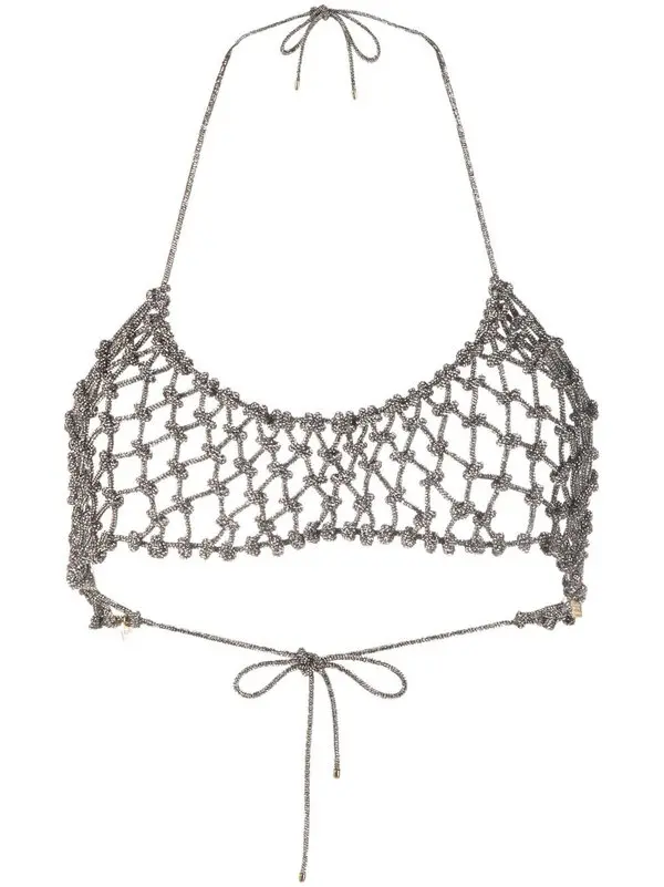 Rosantica Nodi Crystal-embellished Bra