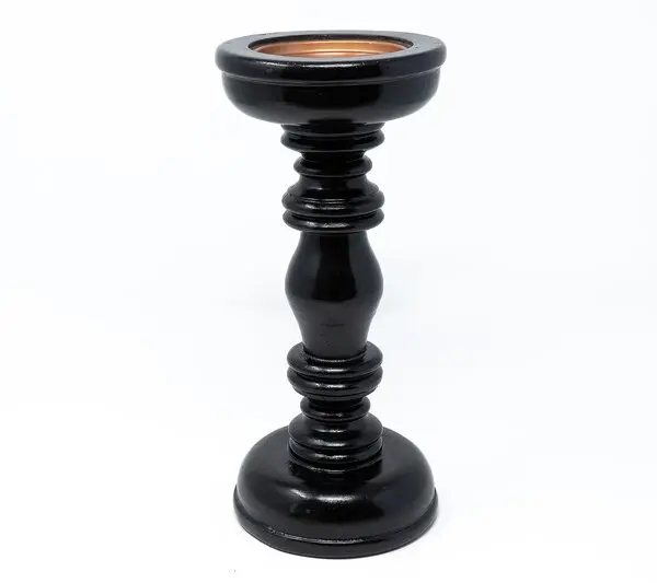GREYSTONE HOME 11' Tall Dual-sided Pillar Candle Holder Gre Stone Home