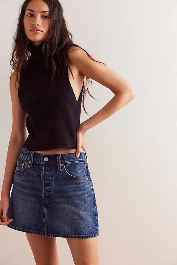 LEVI'S Icon Mini Skirt - Lost Peace Of Mind
