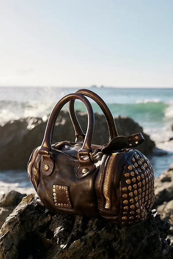 CAMPOMAGGI Bauletto Bowling Crossbody Bag