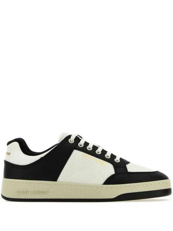 Saint Laurent Sl/61 Lace-up Sneakers - Black
