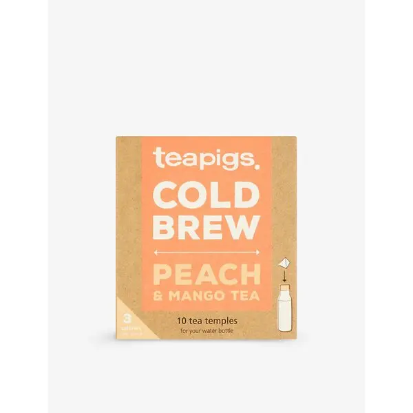 Teapigs Peach And Mango Cold Brew Tea Temples 25g - Na | Editorialist