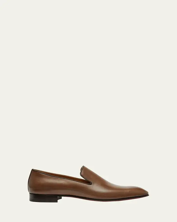 CHRISTIAN LOUBOUTIN Dandelion Leather Loafers - Roca