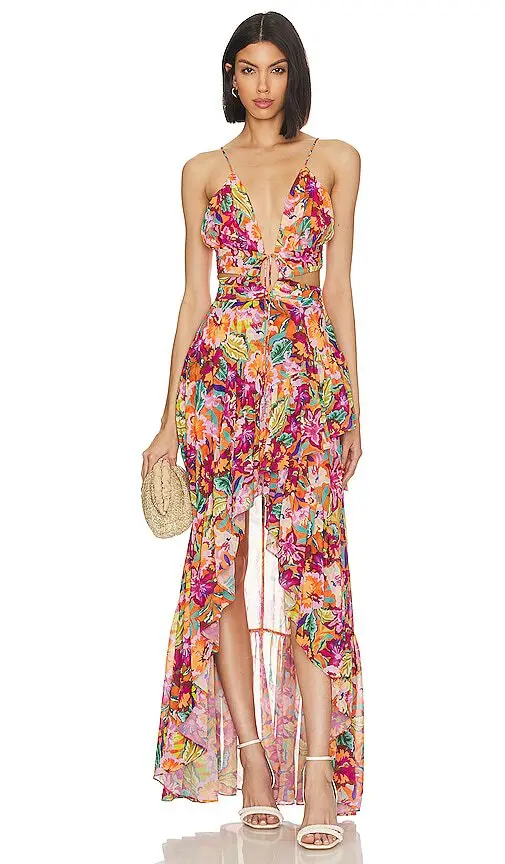 LOVERS AND FRIENDS X Jetset Christina Fabi Gown