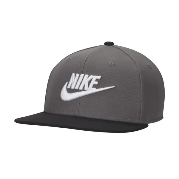 Nike Dri-Fit Pro Structured Futura Cap - Grey | Editorialist