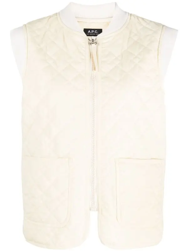 A.p.c. Elea Quilted Gilet