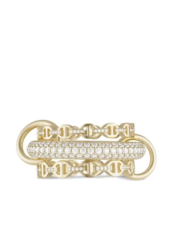 SPINELLI KILCOLLIN X Hoorsenbuhs 18kt Yellow Microdame Sk Diamond Ring - Gold