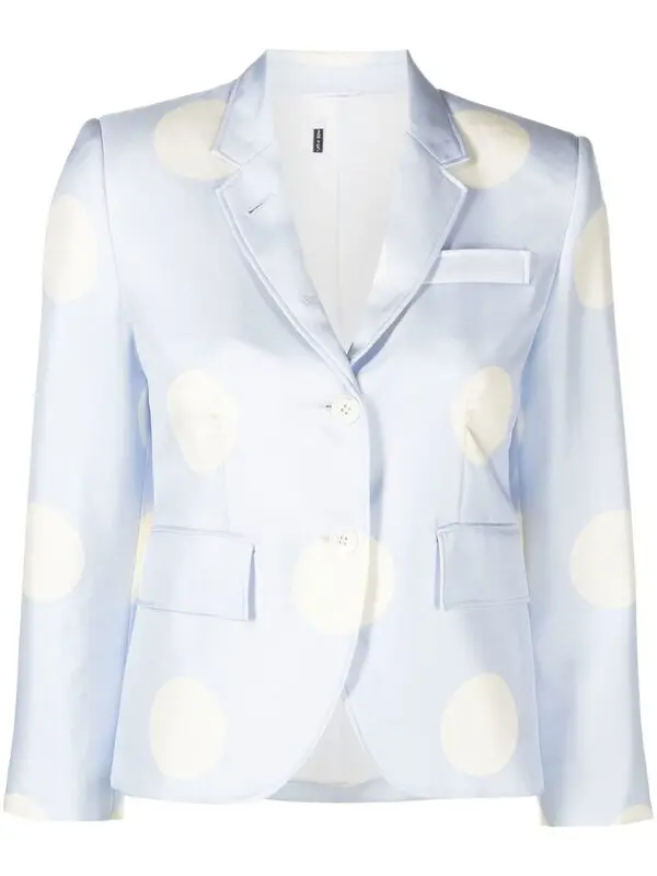 Thom Browne Polka-dot Print Blazer