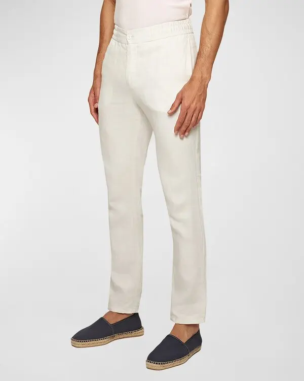 Orlebar Brown Cornell Linen Pants - Sandbar