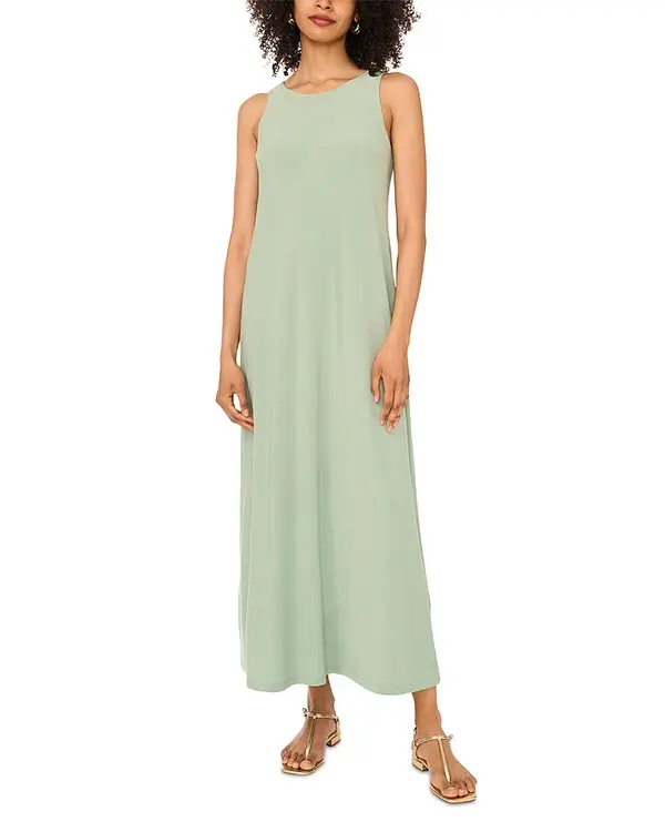 Vince Camuto Keyhole Back Midi Dress - Eucalyptus