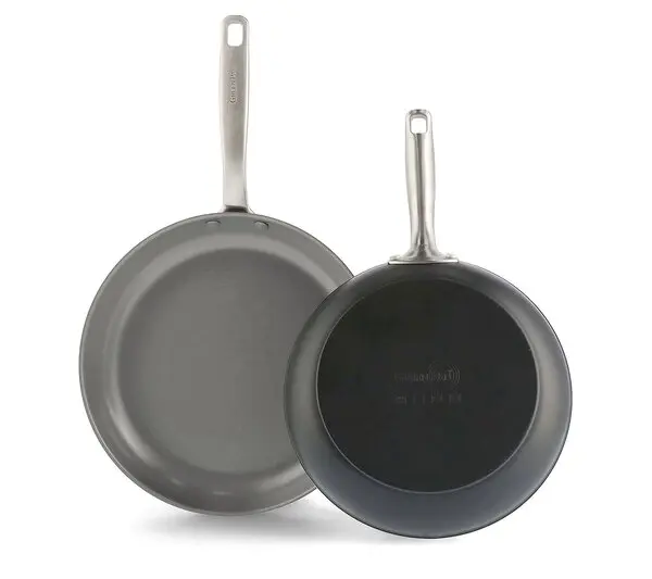 GREENPAN Chatham Hard Anodized 2-piece Frying P An Set