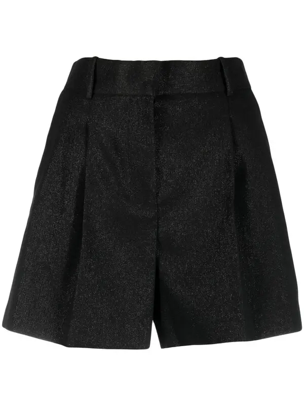 Fabiana Filippi Pleat-detail High-waisted Shorts