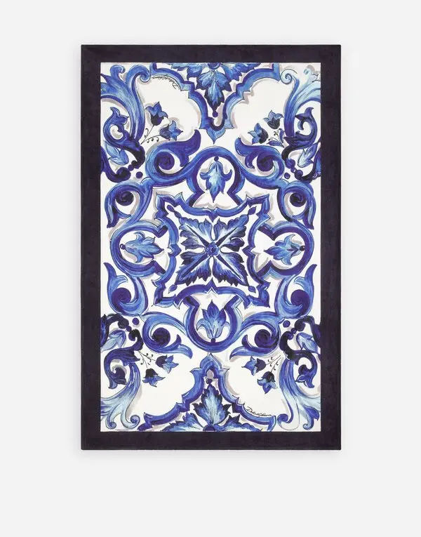 Dolce & Gabbana Terry Cotton Beach Towel - Multicolor