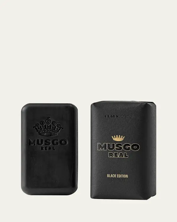 CLAUS PORTO Musgo Real Mini Soap Bar Black Edition, 1.8 Oz