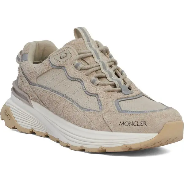 Moncler Lite Runner Low Top Sneaker - Beige