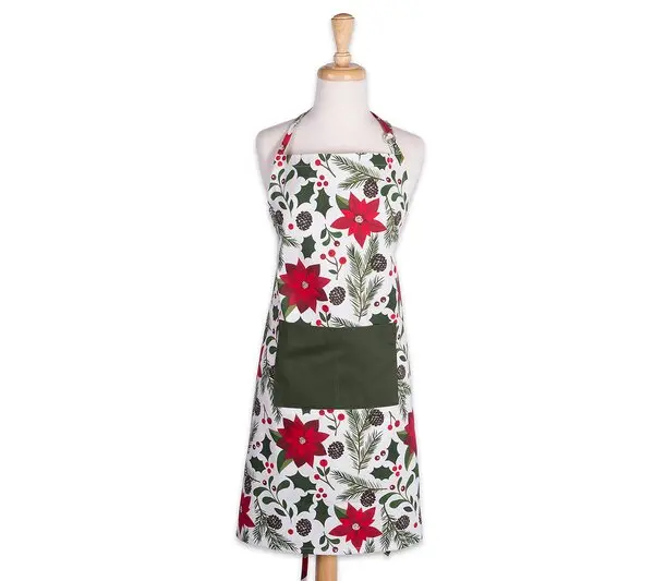 DESIGN IMPORTS Woodland Christmas Chef Apron
