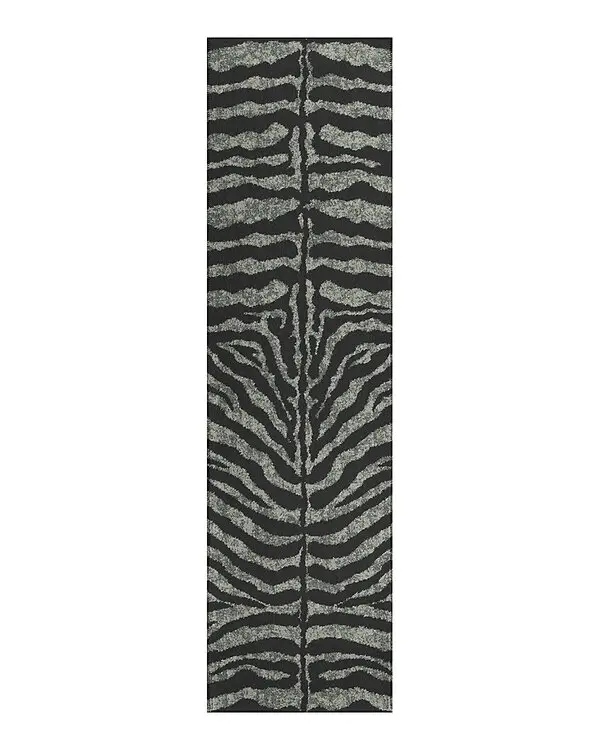 DALYN RUG COMPANY Mali Ml1 Runner Area Rug, 2'3 X 12 - Midnight