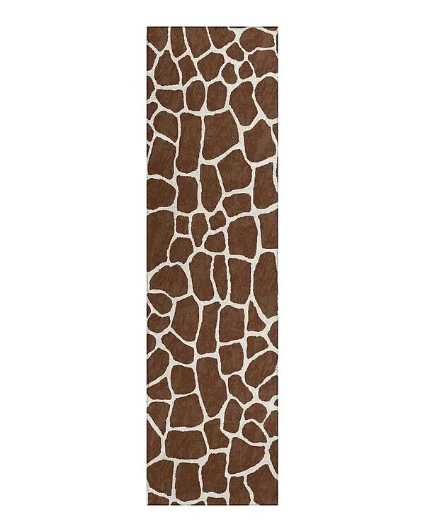 DALYN RUG COMPANY Mali Ml4 Runner Area Rug, 2'3 X 12 - Chocolate