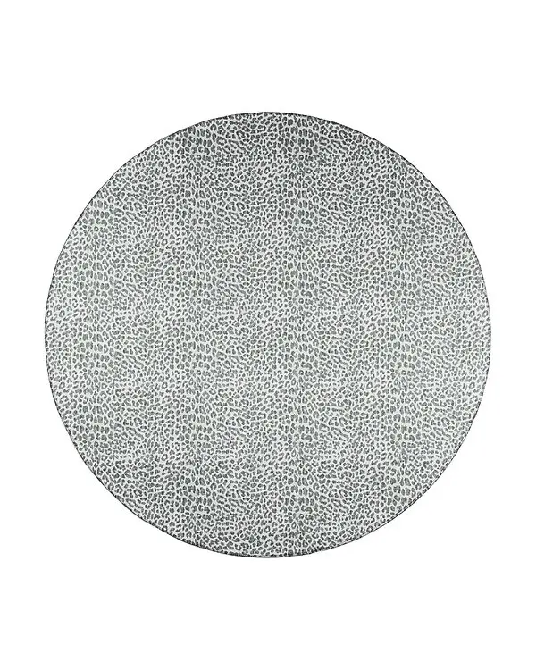 DALYN RUG COMPANY Mali Ml2 Round Area Rug, 8' X 8 - Onyx