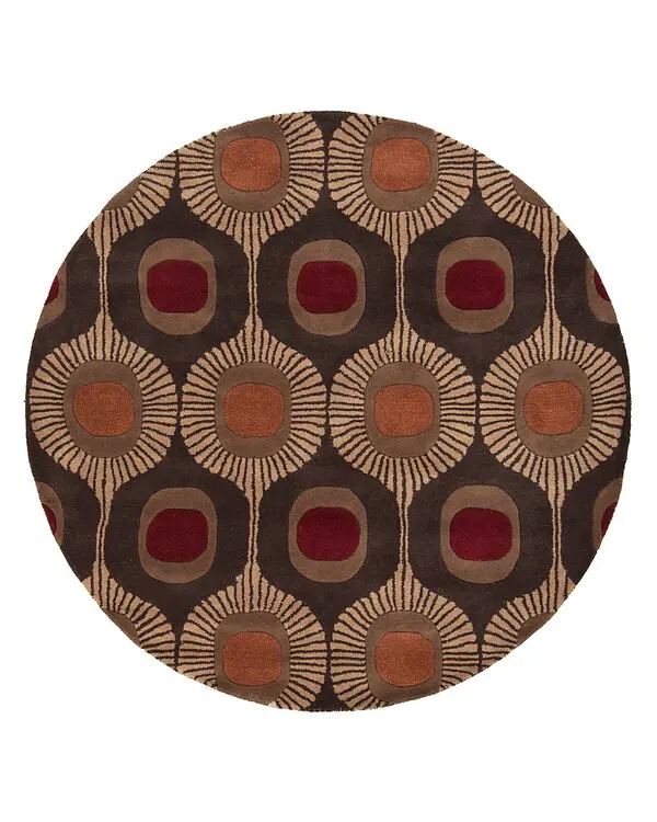 LIVABLISS Forum Fm-7170 Round Area Rug, 6' X 6
