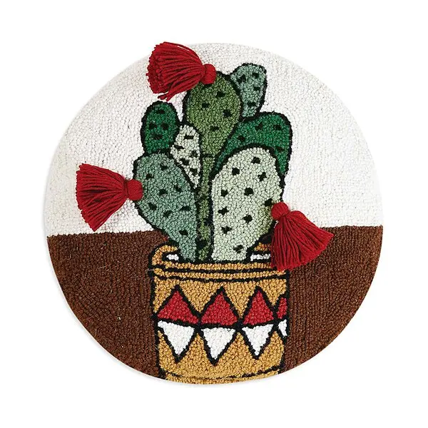 JUNGALOW Justina Blakeney Cactus Call Hook Decorative Pillow