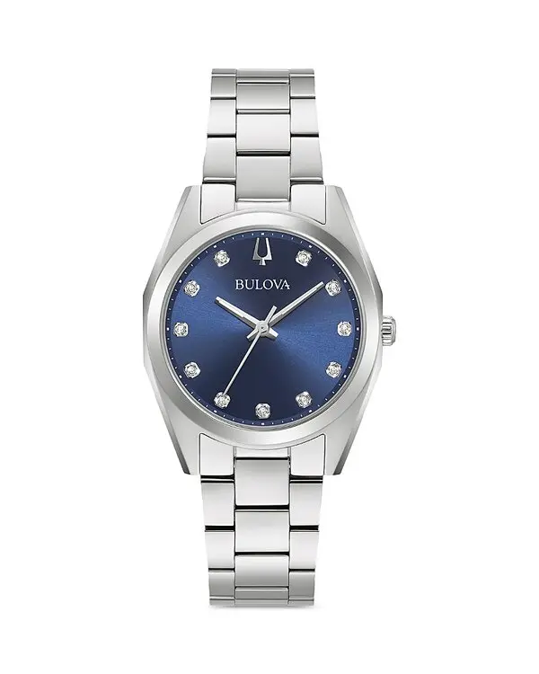 Bulova Surveyor 31mm Watch - Blue/silver