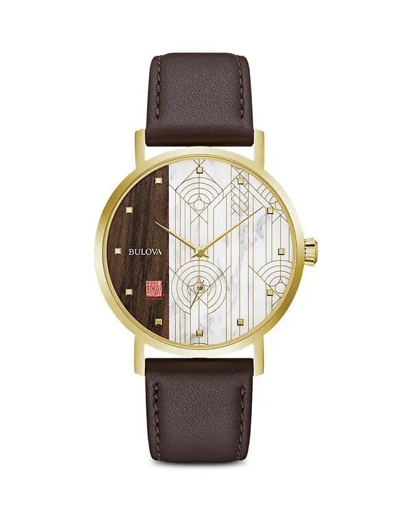 Bulova Frank Lloyd Wright April Showers Watch, 39mm