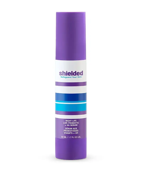 SHIELDED BEAUTY Night Life Live Probiotic + Ha Serum 1.7 Oz - No Color