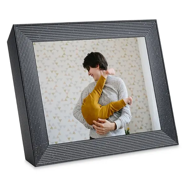 AURA Mason Luxe Digital Picture Frame - Pebble