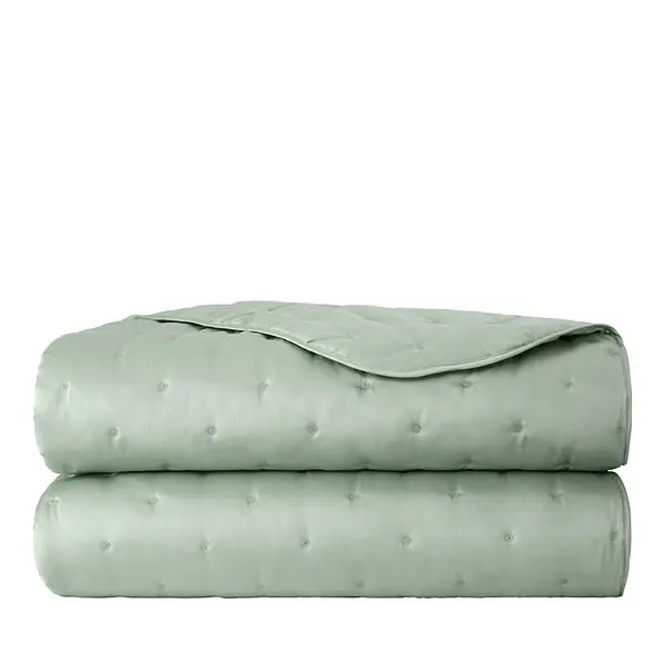 YVES DELORME Triomphe Coverlet, Queen - Veronese