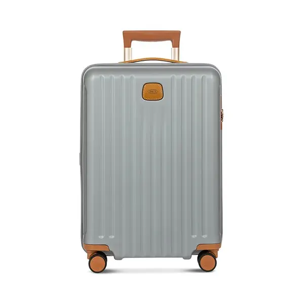 Bric'S Capri 2.0 21" Carry-on Spinner Suitcase - Silver