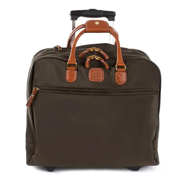 Bric'S Pilot Carry-on Trolley - Olive