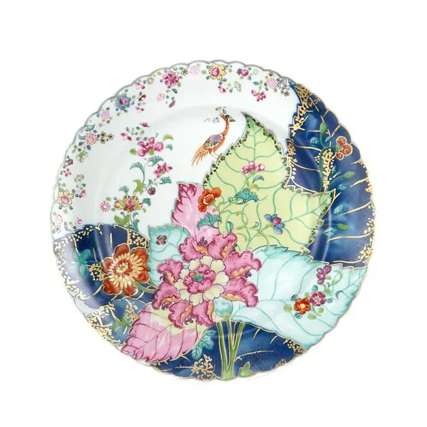 MOTTAHEDEH Tobacco Leaf Dessert Plate - No Color