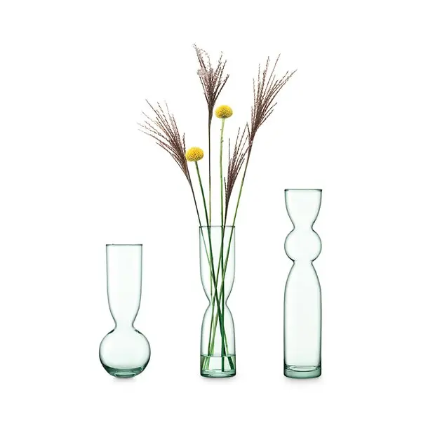 LSA International Canopy Trio Vase Set - No Color