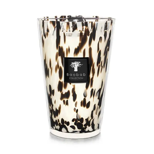 BAOBAB COLLECTION Max 35 Black Pearls Candle