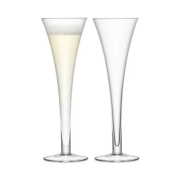 LSA Bar Hollow Stem Flute, Set Of 2