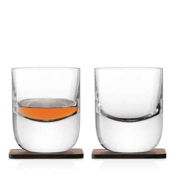 LSA International Whisky Renfrew Tumbler, Set Of 2 - Clear