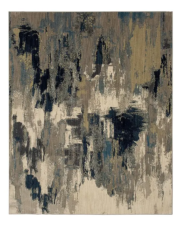 KARASTAN Elements Orphic Area Rug, 8' X 11 - Indigo