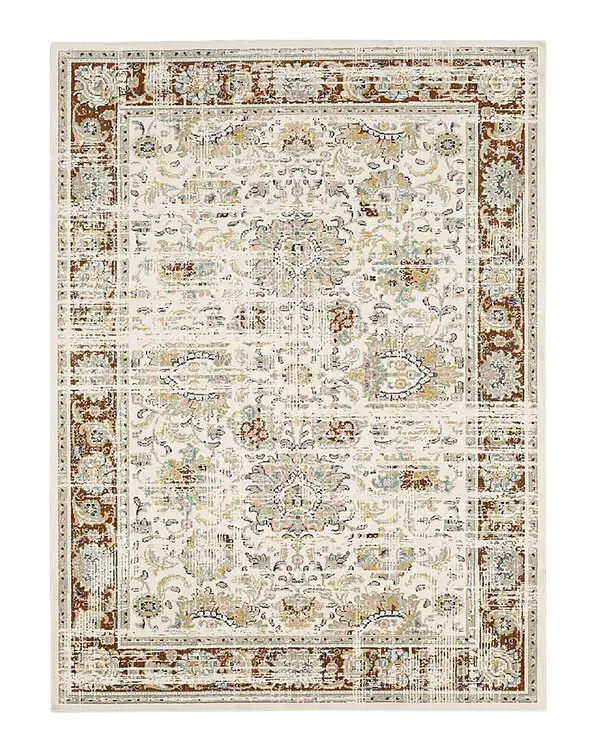 KARASTAN Zephyr Mistral Area Rug, 5'3 X 7'10 - Rust