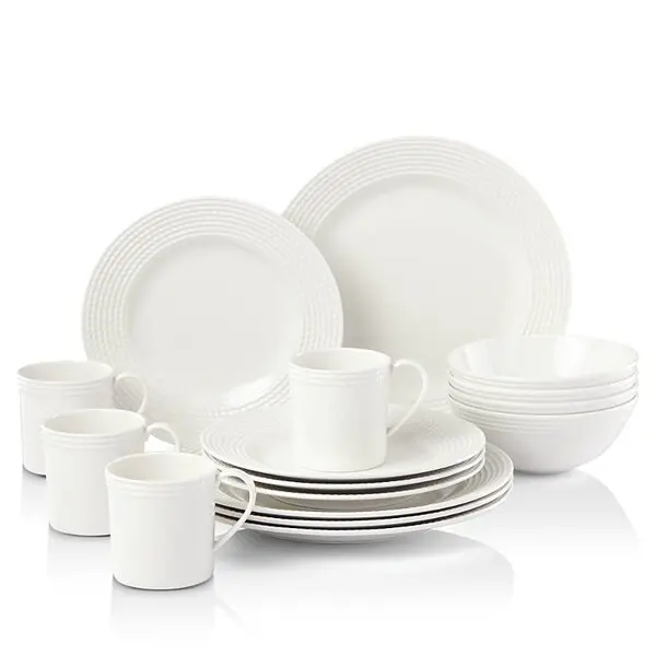 Kate Spade New York Wickford Dinnerware Set, 16 Piece