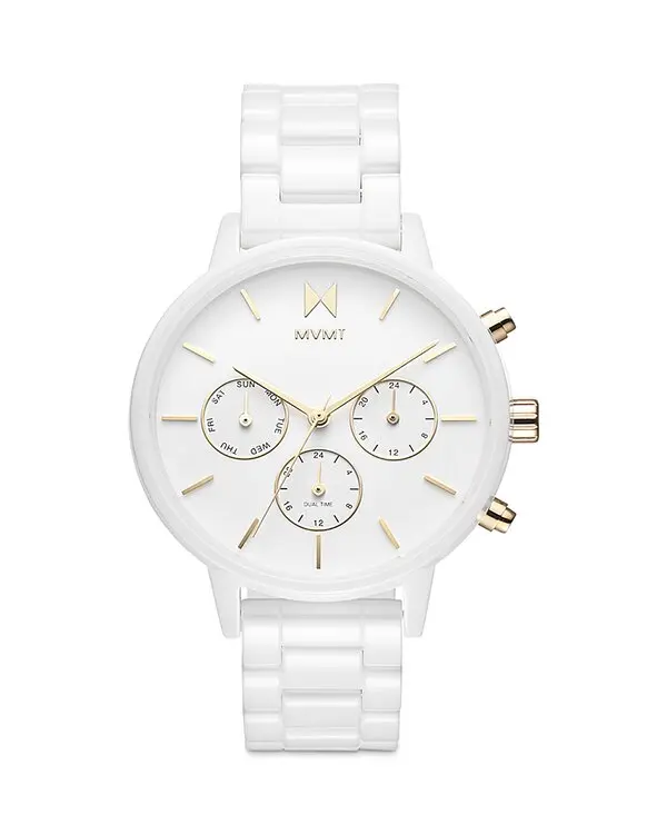 MVMT Nova 38mm Watch By - White/white