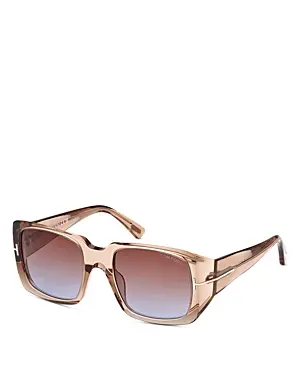 Tom Ford Square Sunglasses - Tan/Brown Gradient | Editorialist display picture 1