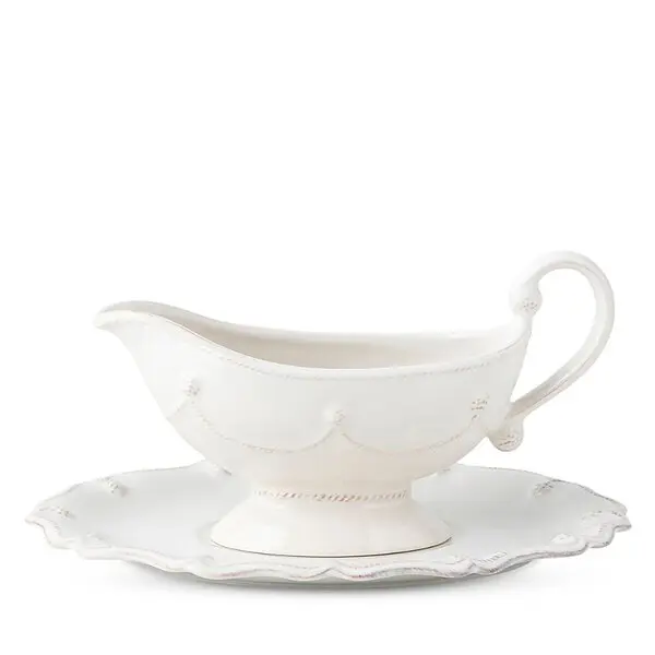 JULISKA Berry & Thread Sauce Boat And Stand