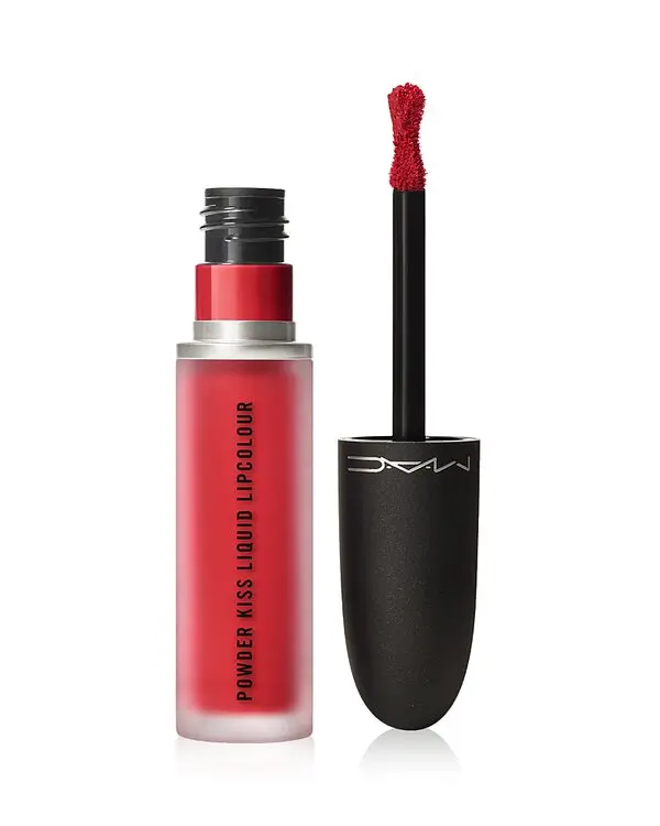 MAC COSMETICS Powder Kiss Liquid Lipcolour - Ruby Boo
